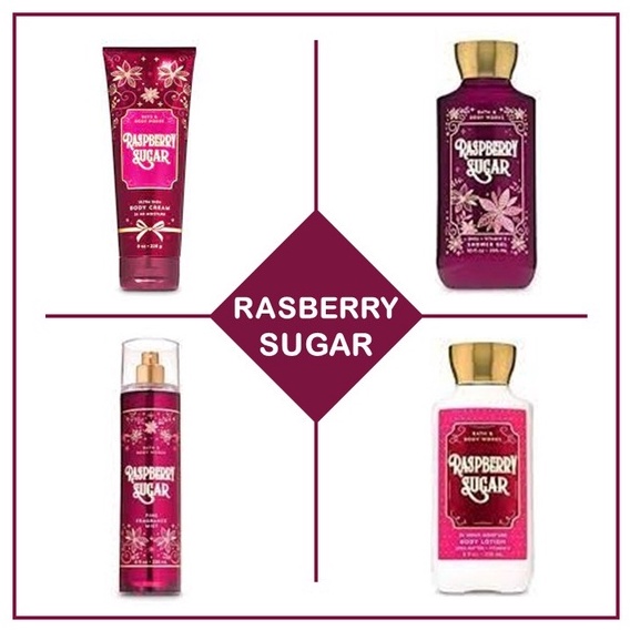 ของแท้ 100 Bath and Body Works - กลิ่น RASPBERRY SUGAR - little.beauty ...