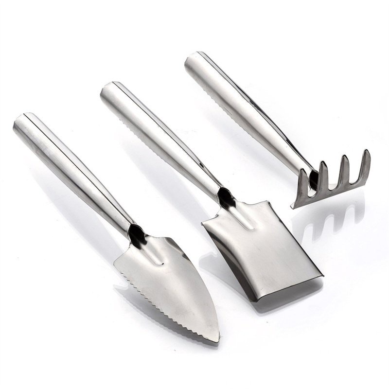 insStainless Steel Mini Gardening Tool 3 PCS Flowering Tools ...