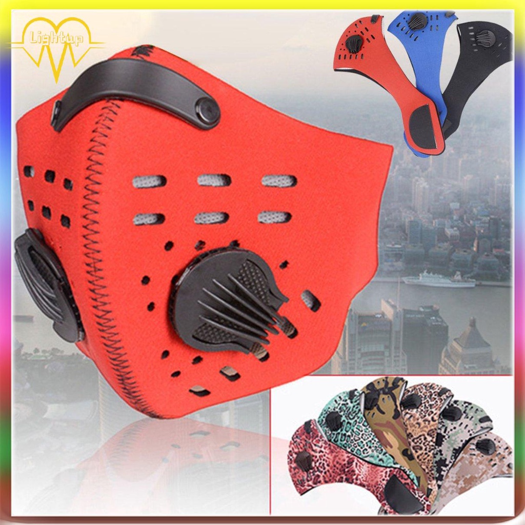 [Mall] Activated Carbon Filter Dust Odor Mask Protective Masks Anti-fog ...