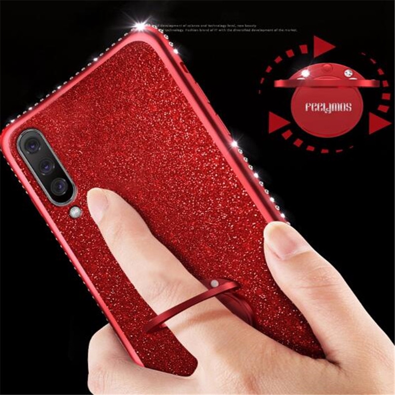 เคสโทรศัพท์มือถือซิลิโคนลายกลิตเตอร์สําหรับ Xiaomi Mi Cc9 Note 10 Cc9E ...