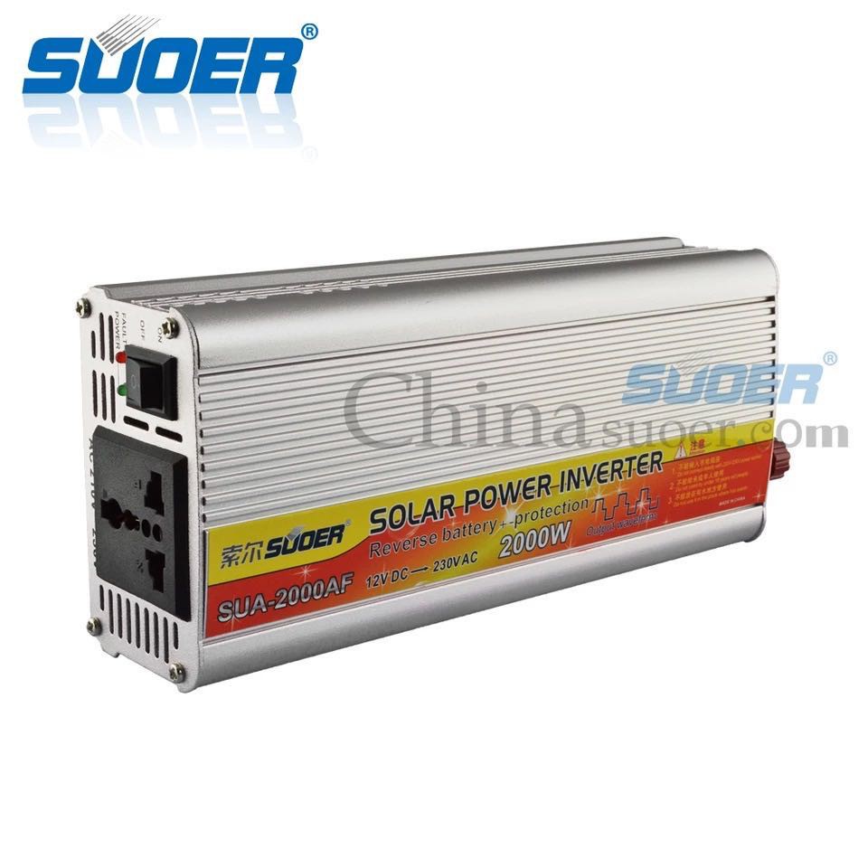 ♤Suoer 2000VA Power INVERTER 2000W 12V 220V AC DC อินเวอร์เตอร์ Anti ...