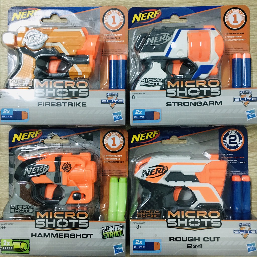 ปืน Nerf MicroShots Series ( ของแท้ ) | Shopee Thailand