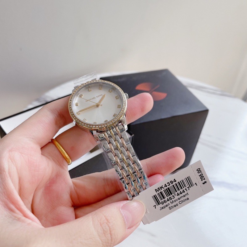 ผ่อน0%~แท้100%???? นาฬิกาข้อมือ สีเงิน/ rose 2กษัตริย์ Michael Kors ...