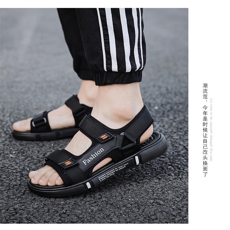 KAK SHOPZ Mens sandalsรองเท้าชายหาดผู้ชายโปรโมชั่นราคาถูกรองเท้าแตะ ...