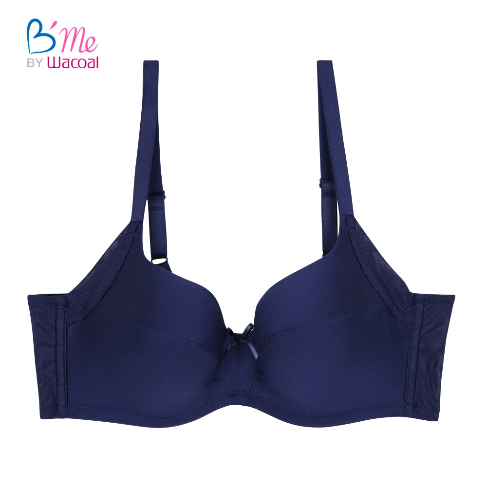 Bme เสื้อชั้นใน รุ่น ME1C82 สีม่วง สีน้ำเงิน สีน้ำตาลกลาง - bmebywacoal - ThaiPick