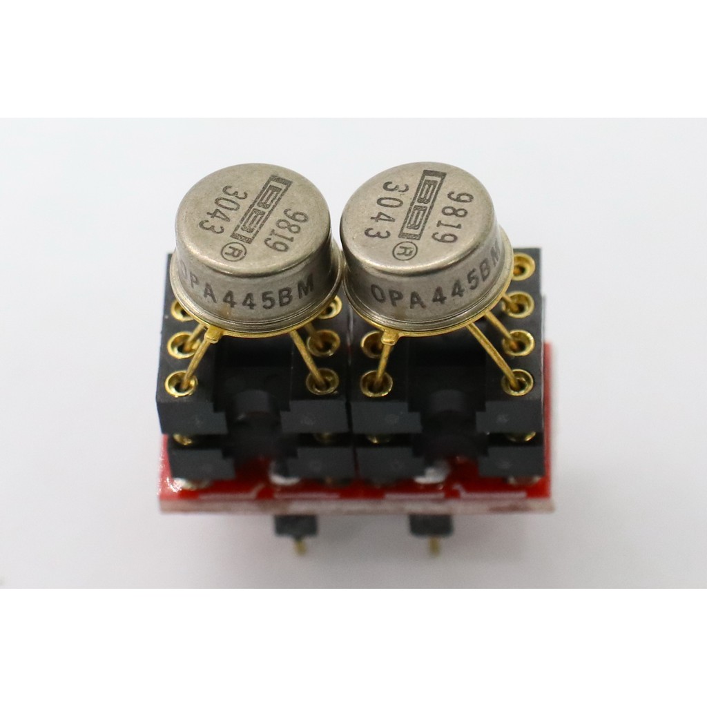Single OP-AMP ออปแอมป์ OPA445BM ตัวถังเหล็ก ผลิตที่ U.S.A. (ขายเป็นเซ็ต ออปแอมป์2ตัวแปลง Single ...