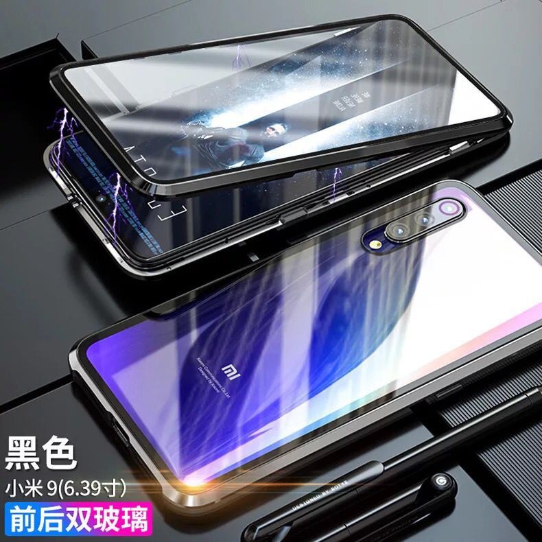 เคสโทรศัพท์มือถือ กรอบแม่เหล็ก 360 องศา กันกระแทก สําหรับ Xiaomi 9 9se Redmi 7 note7pro Xiaomi 8 ...