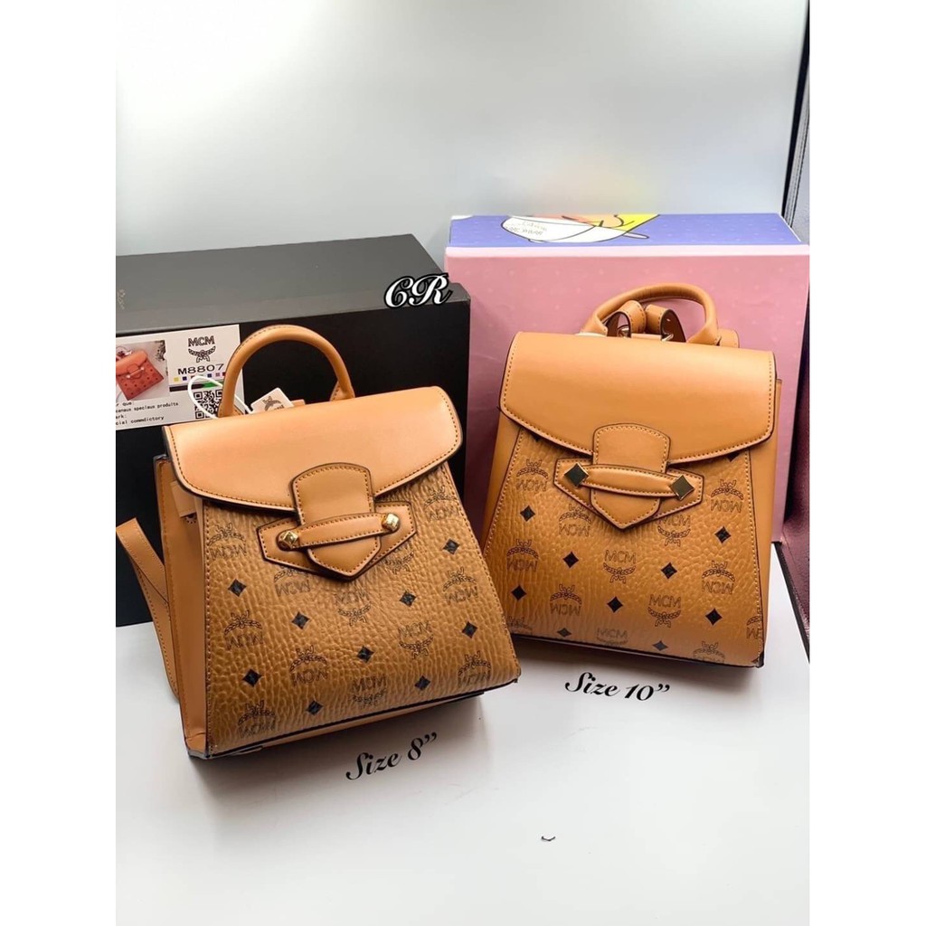 กระเป๋าเป้ MCM เซ็ท 3 ใบ พร้อมกล่อง box set - 2he54cgv7f - ThaiPick