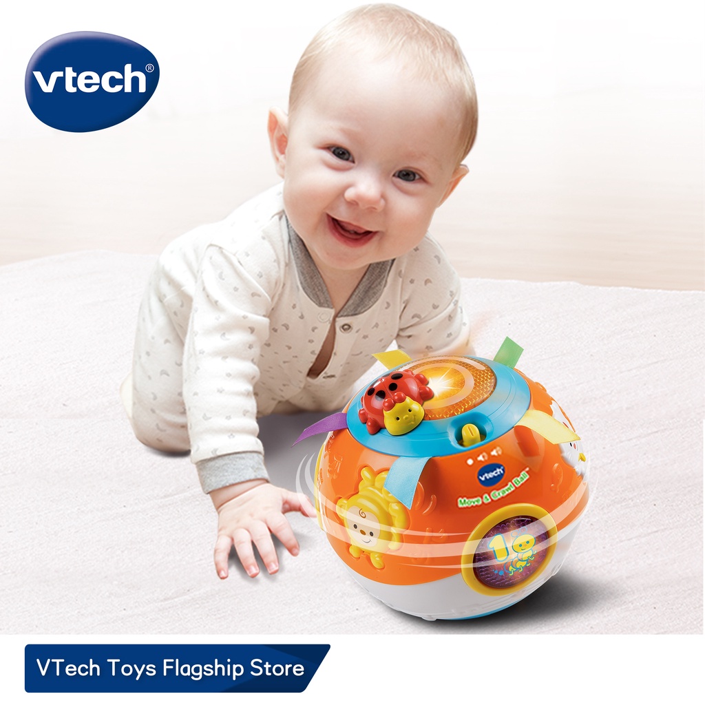 VTech Move Crawl Ball วีเทค ของเล่นลูกบอลหัดคลาน ของเล่นเด็ก 6 9 12 ...