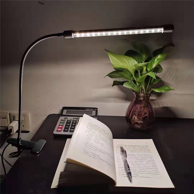 LED Eye Protection Reading Lamp USB Touchless Dimming Small Desk Lamp ...
