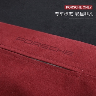 กล่องทิชชู่ติดรถ Porsche Italian suede high-end multifunctional hanging ...