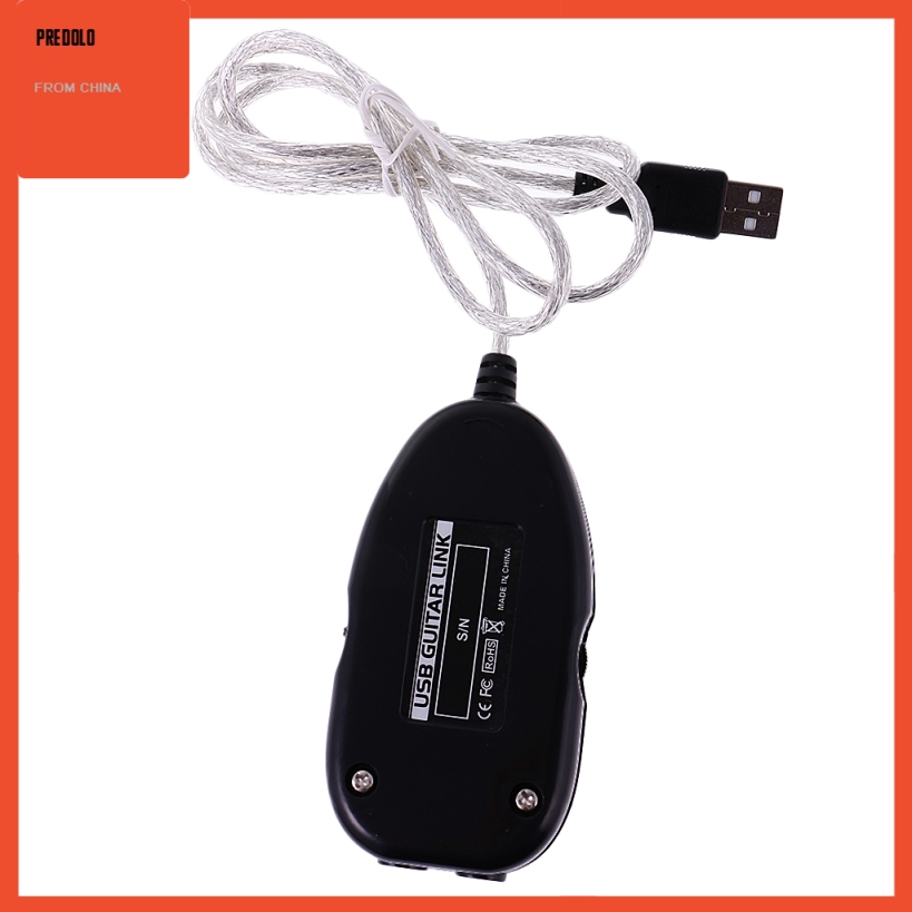 【HOT】USB Guitar Link Cable for PC Laptop Recording Audio Studio Adapter ...