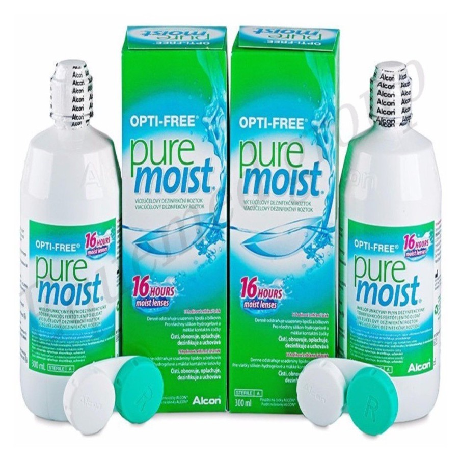 Opti-Free Pure Moist 300 ml. (2 ขวด) | Shopee Thailand