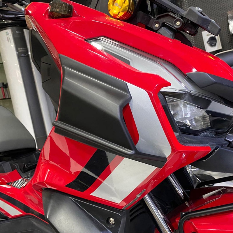 Motorcycle ABS Windshield Headlight Windscreen Center Cowl Panel Fairing Accessories for honda ...