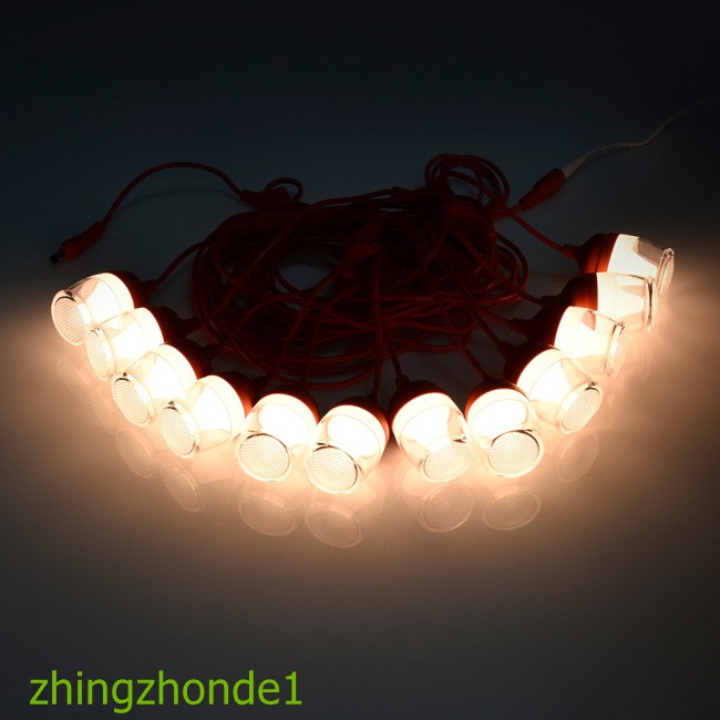 HOT AC 100-240V 12LED F-12 String Light Bulb Globe Backyard Patio ...