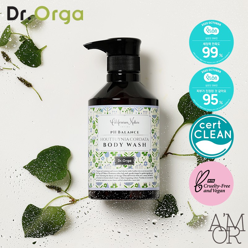 [Dr.Orga] PH Balance Houttuynia Cordata Body Wash 500ml 8CPl | Shopee Thailand