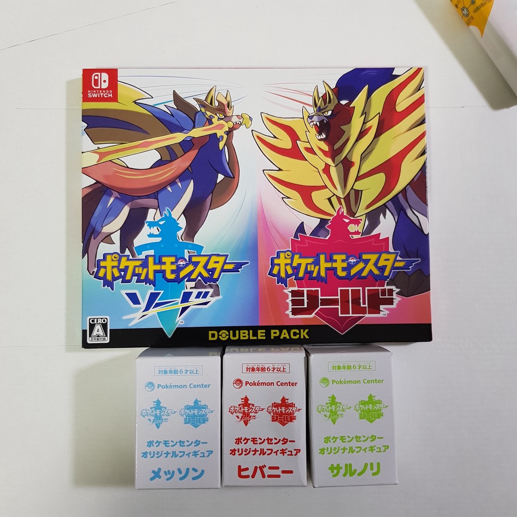[Nintendo switch] Pokemon Sword and Shield double pack (Pokemon Center ...