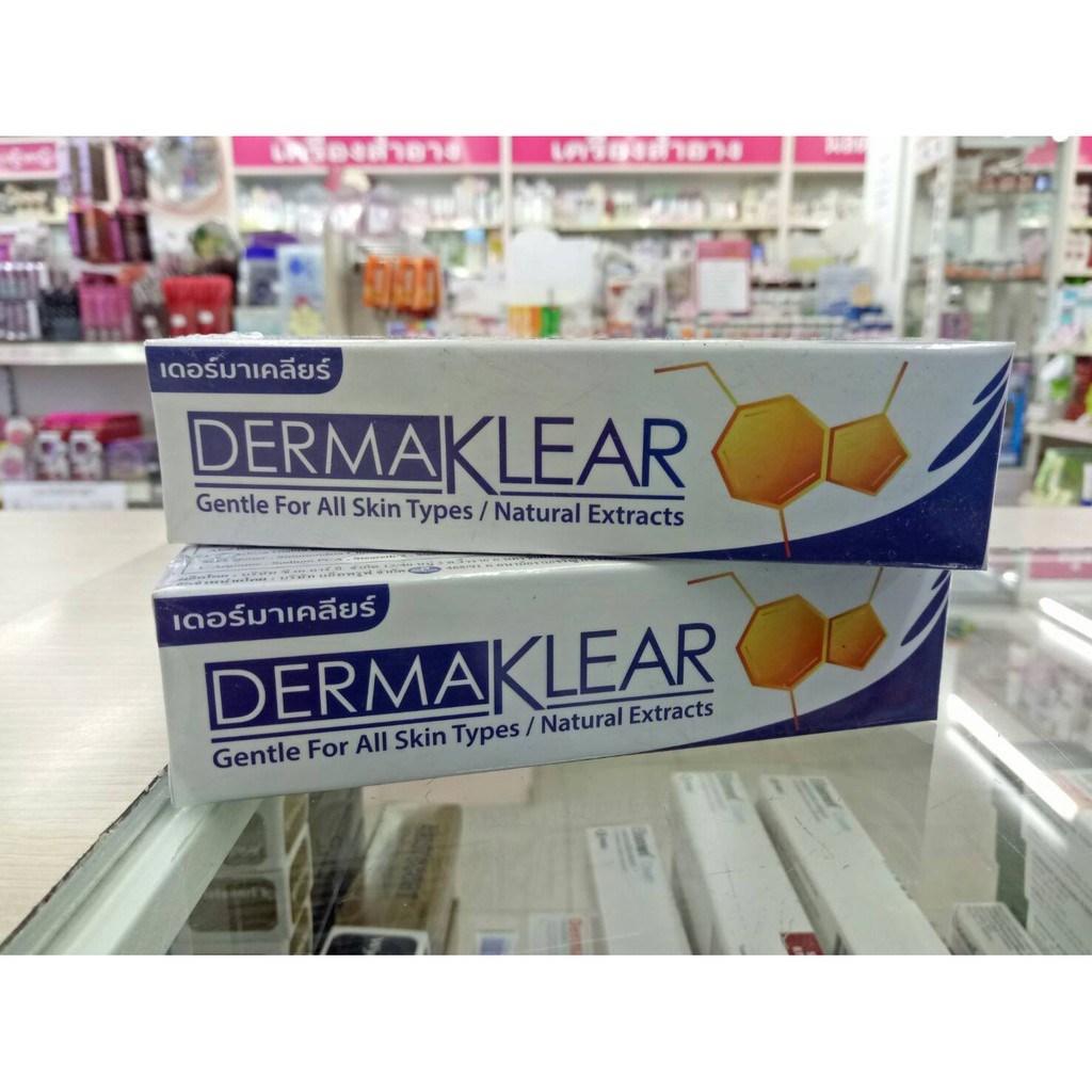 Dermaklear cream 15 g - Dermaklear Ultrasoft Cleanser 100 ml - เดอมา ...