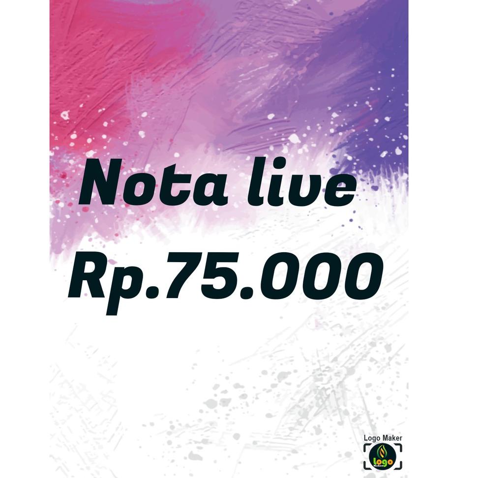 Restok GAN Live Note 75000 - iteagangomarketol.th - ThaiPick