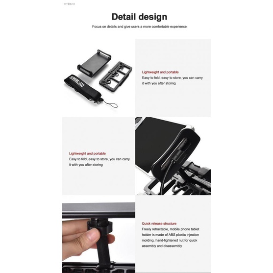 (YES COD) Remote Controller Phone Holder With Sunshade Sun Hood Kit ...