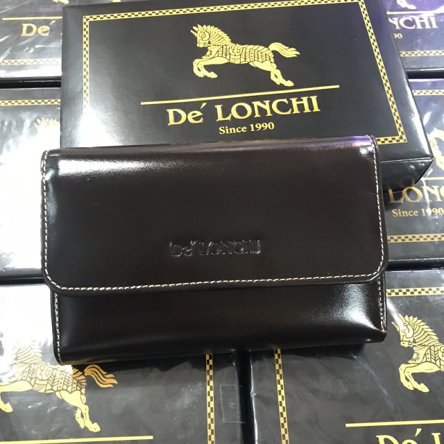 กระเป๋าสตางค์ De'Lonchi หนังแท้ พร้อมกล่อง - glofza_1 - ThaiPick