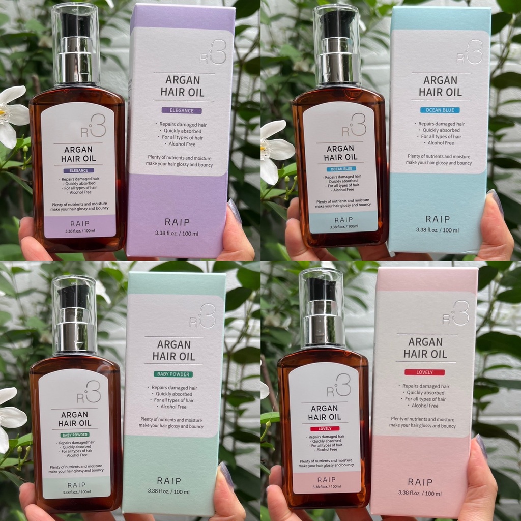 Raip R3 Argan Hair Oil 100ml.++ | Shopee Thailand