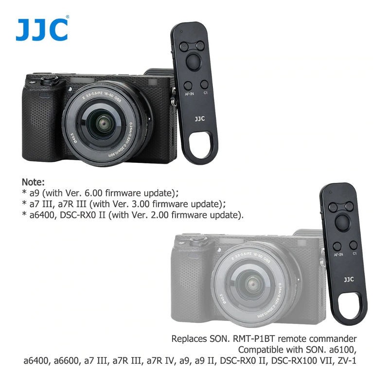 JJC BTR-S1 Bluetooth Wireless Remote เทียบเท่า Sony RMT-P1BT for A9M2 A7SM3 A7RM4 A7C A73 A7IV ...