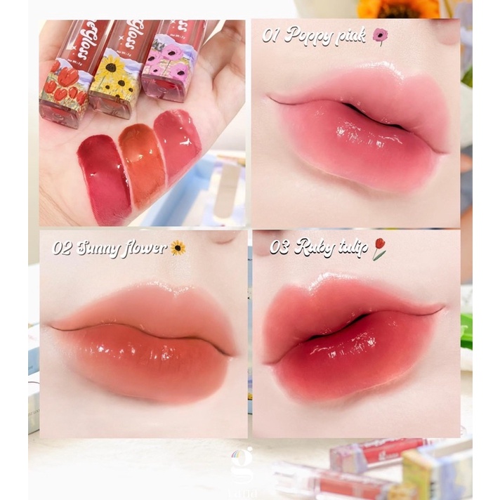 พร้อมส่ง(ส่งฟรี) ลิปทินต์กลอสจีวาน่า G.vana mine gloss - skyblue ...