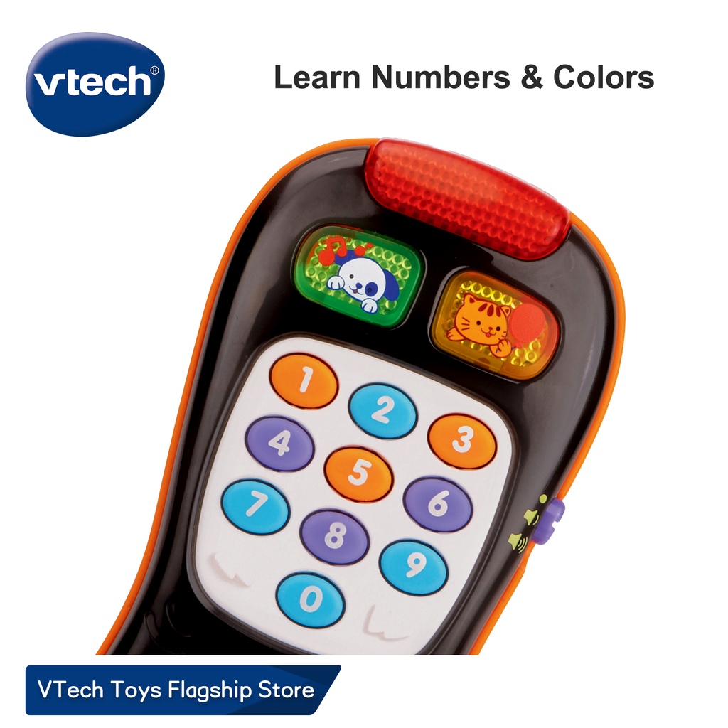 VTech Pretend Remote Control Toys Click Count Remote for baby infant ...