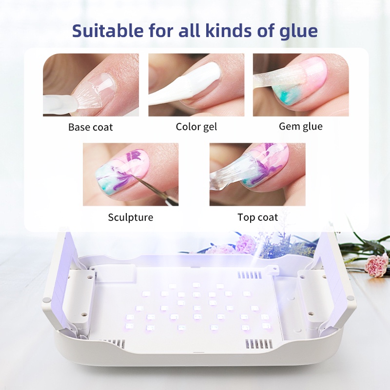 Uv Led Lamp Newest Powerful Nail Lamp Professional Gel Lamp Gel Nail ...