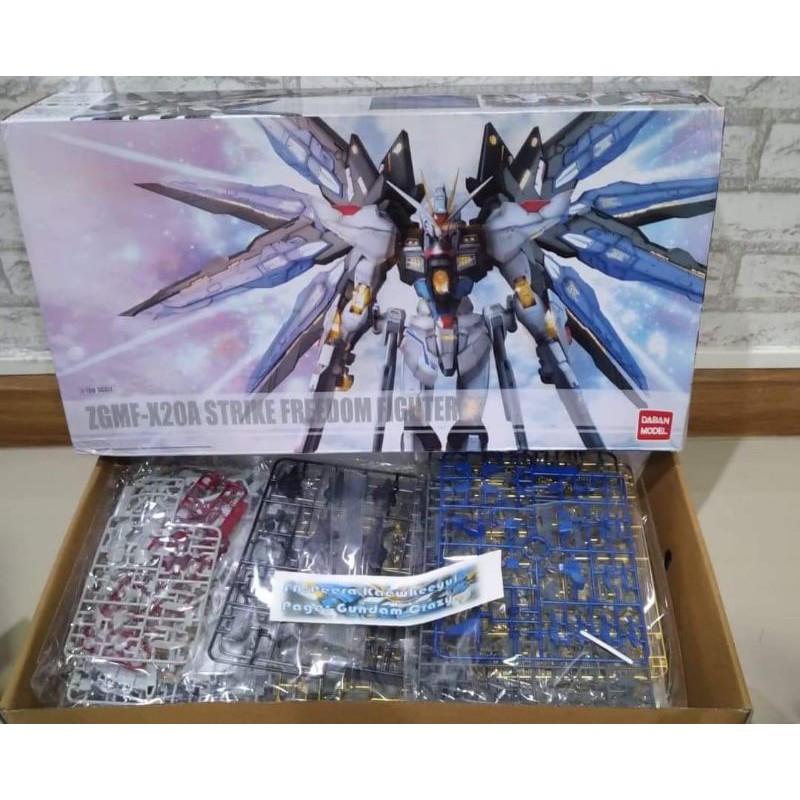 MG 1100 (8802) ZGFM-X20A Strike Freedom Ver.MB Daban gundam - jpoutdoor ...