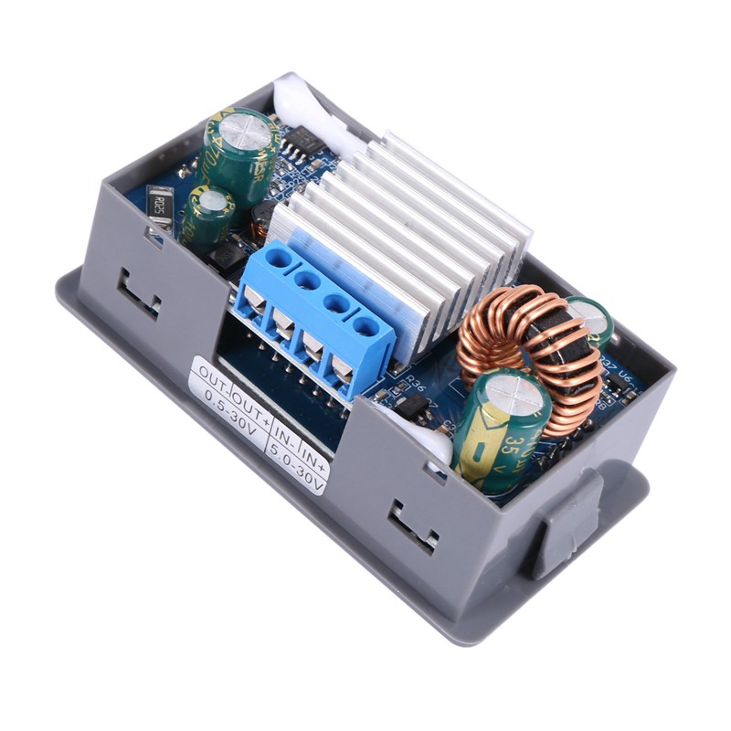 ZK-4KX CNC DC DC Buck Boost Converter CC CV 0.5-30V 4A Power Module Adjustable Regulated Power ...