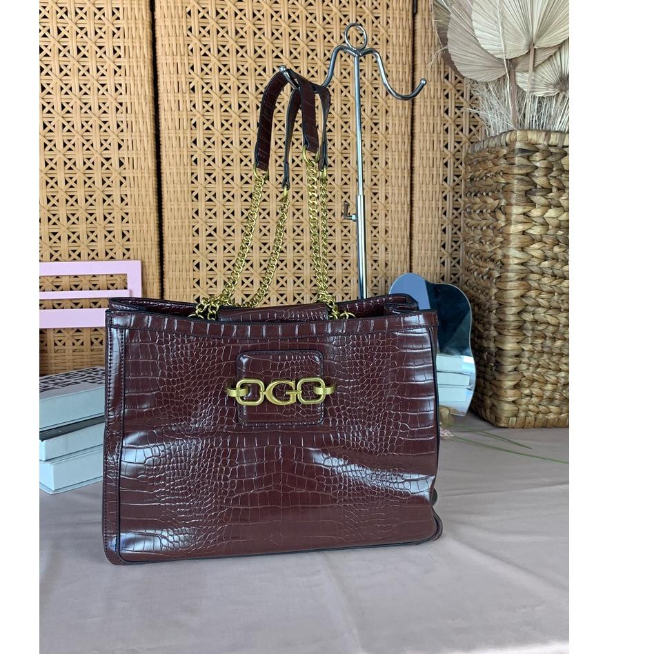 Hadir Irit CROCO GS SHOULDER BAG กระเป๋าสะพายไหล่ พรีเมี่ยม สําหรับ ...
