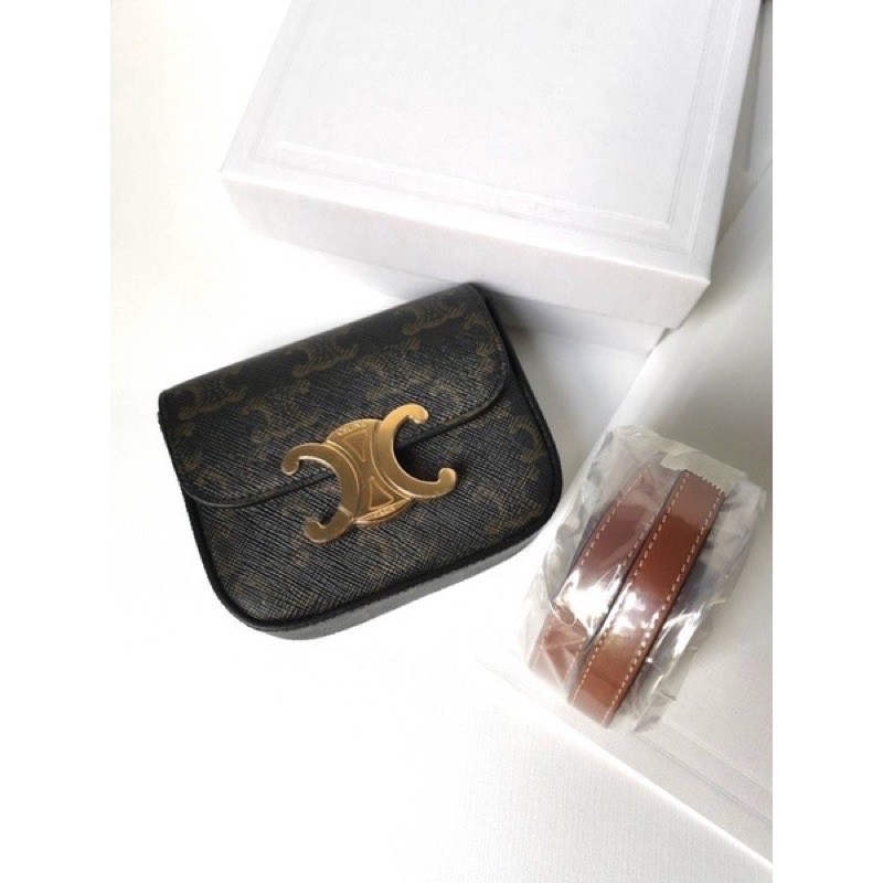 KM Shop CL MINI TRIOMPHE IN TRIOMPHE CANVAS กระเป๋ามินิทรงชิค ...