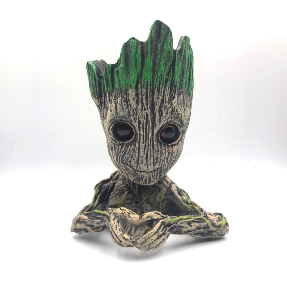 Groot กรู๊ท ตกแต่งตู้ปลา หัวทรายออกซิเจน พ่นฟองอากาศ เรซินประดับตู้ปลา ...