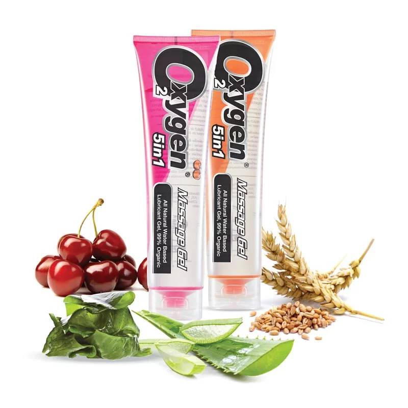 OxygenO2 เจลหล่อลื่น สูตรน้ำ ผสมว่านหางจระเข้ | Shopee Thailand