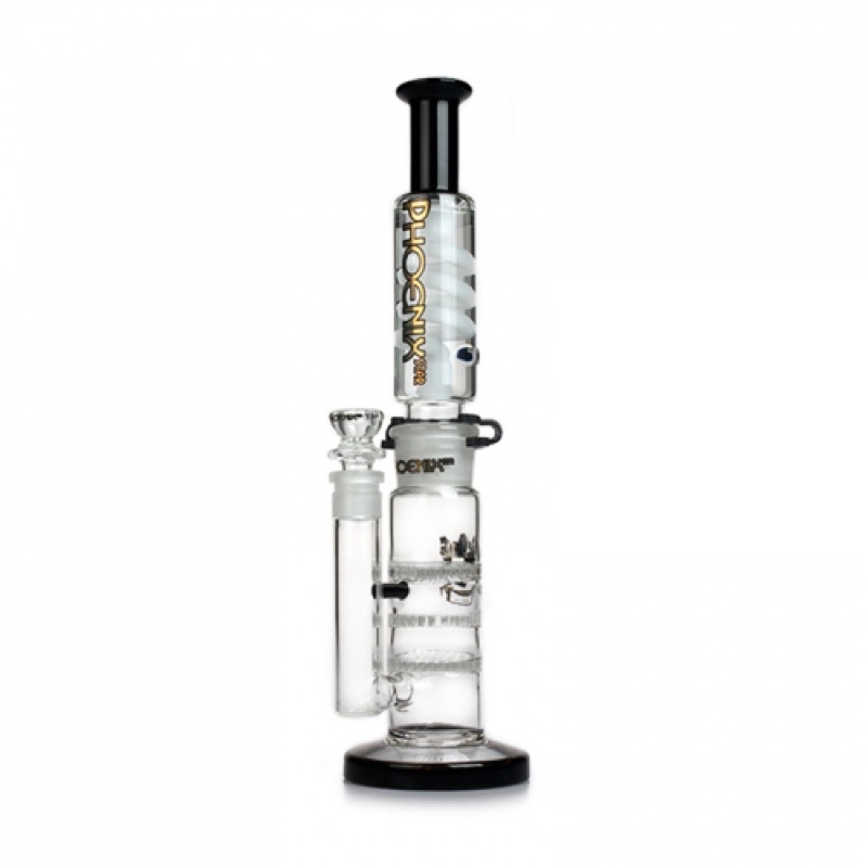 PHOENIX STAR Freezable Coil บ้อง Bong Triple Honeycomb Perc 35.5 cm 14 ...