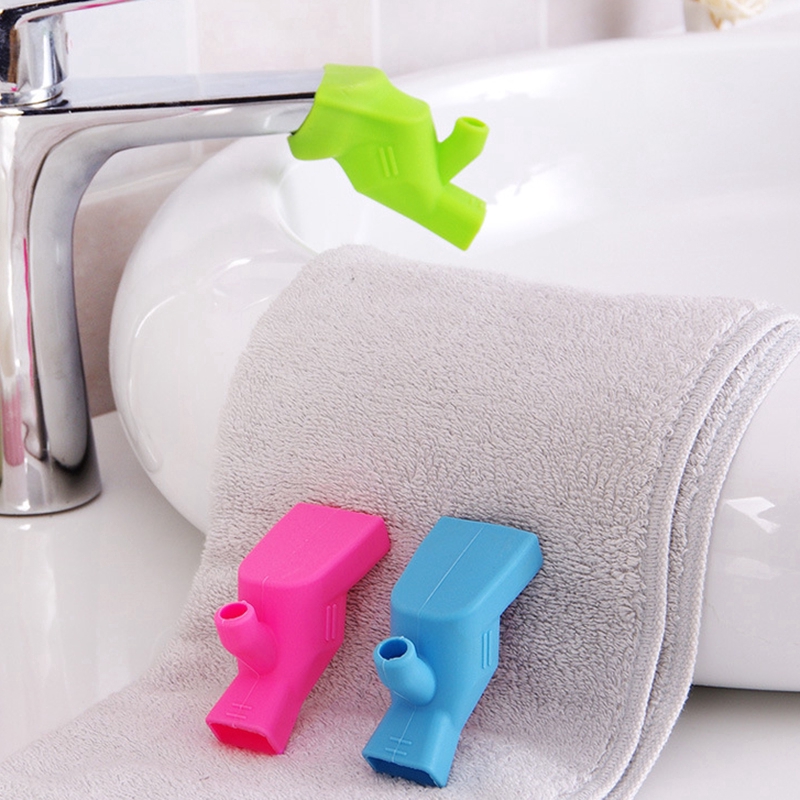 Dual-purpose childrens assistant water guide trough high elastic faucet ...