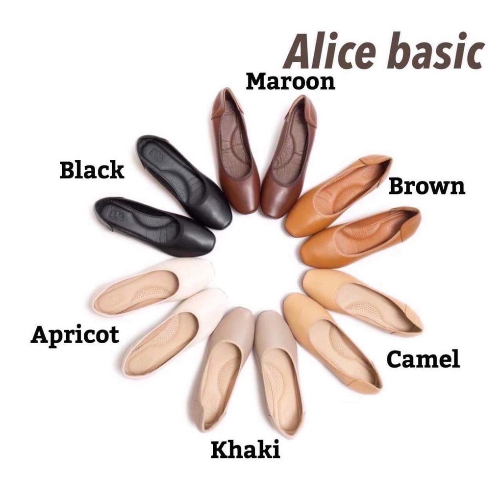 รองเท้ารุ่นCS001:ALICE (BASIC) รองเท้าคัทชูถูกระเบียบใส่ทำงาน1 ...