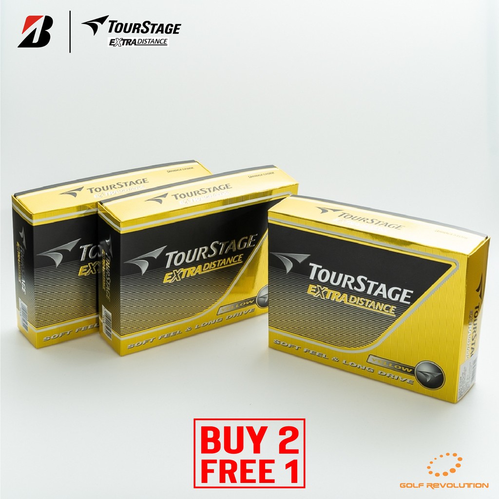 Buy2 Free1 Bridgestone - TourStage Extra Distance Yellow Price 740 ...