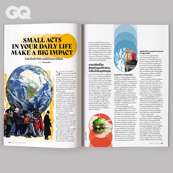 GQ Magazine Thailand ฉบับมีนาคม 2565 85 OHM-NANON March 2022 issue ...