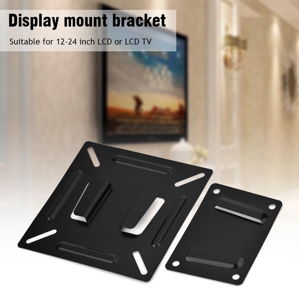 ชั้นวางทีวี TV Wall Mount Bracket Fixed Flat Panel TV Frame Stand ...