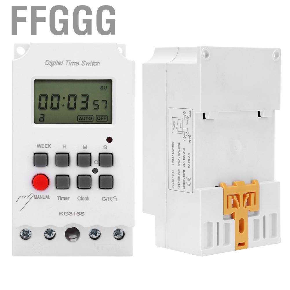 Ffggg ไมโครคอมพิวเตอร์ควบคุมเวลาดิจิตอล Kg 316 S พร้อมจอแสดงผล Lcd 32 ...