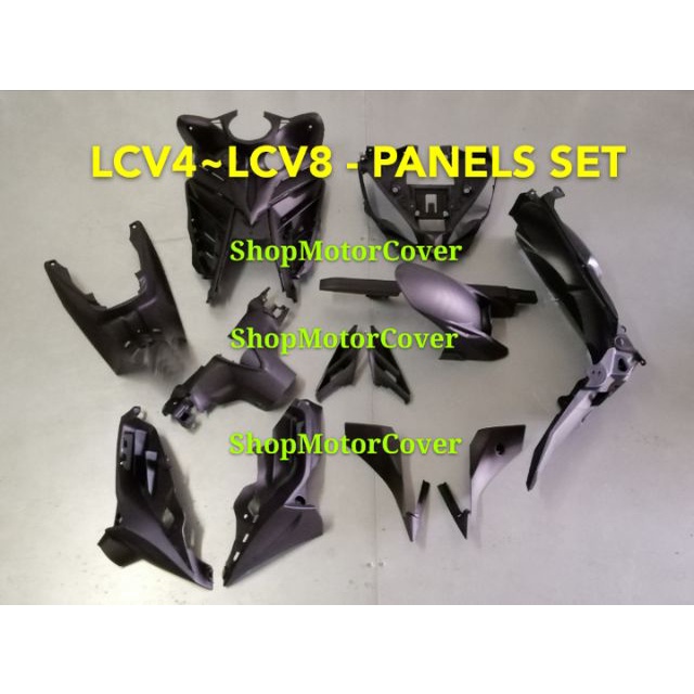 hotYAMAHA LC 135 LC135 V2 V3 V4 V5 V6 V7 FULL SET BODY INNER PANEL ...