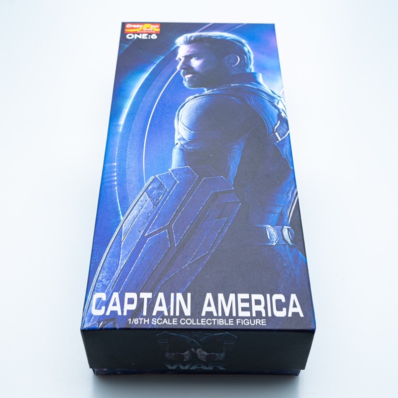 โมเดล ฟิกเกอร์ กัปตัน อเมริกา เครซี่ ทอยส์ Captain America Model Figure ...