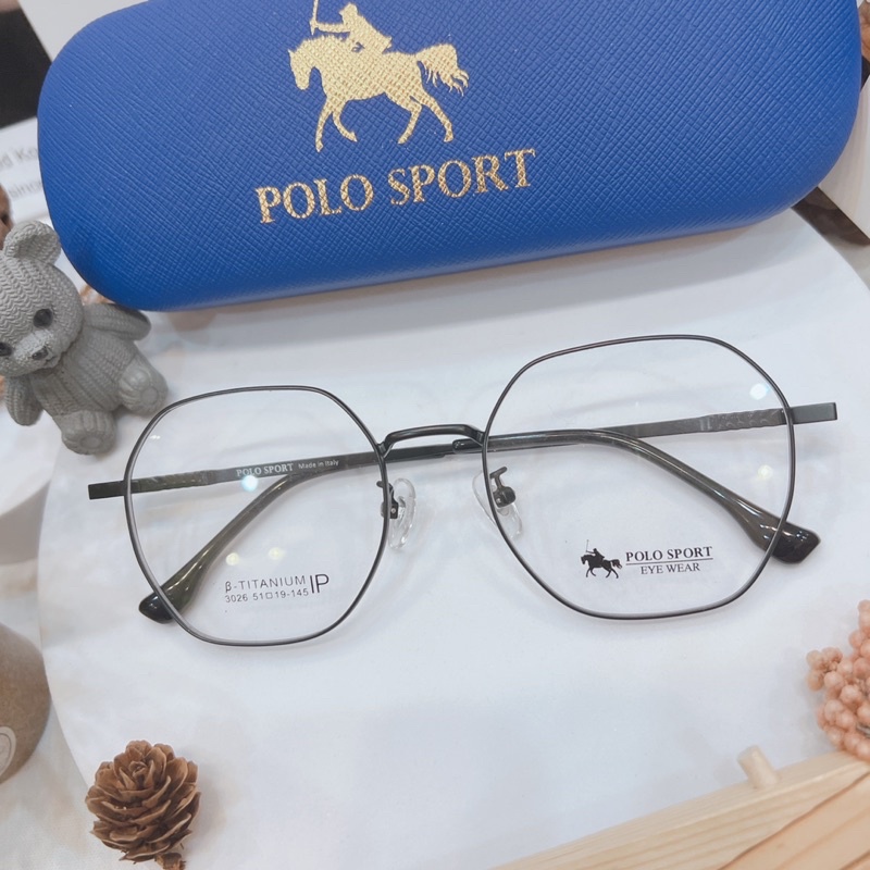 แว่นตา กรอบแว่น B-Titanium IP แว่นสายตา Polo Sport 3026 แว่นผู้หญิง ...