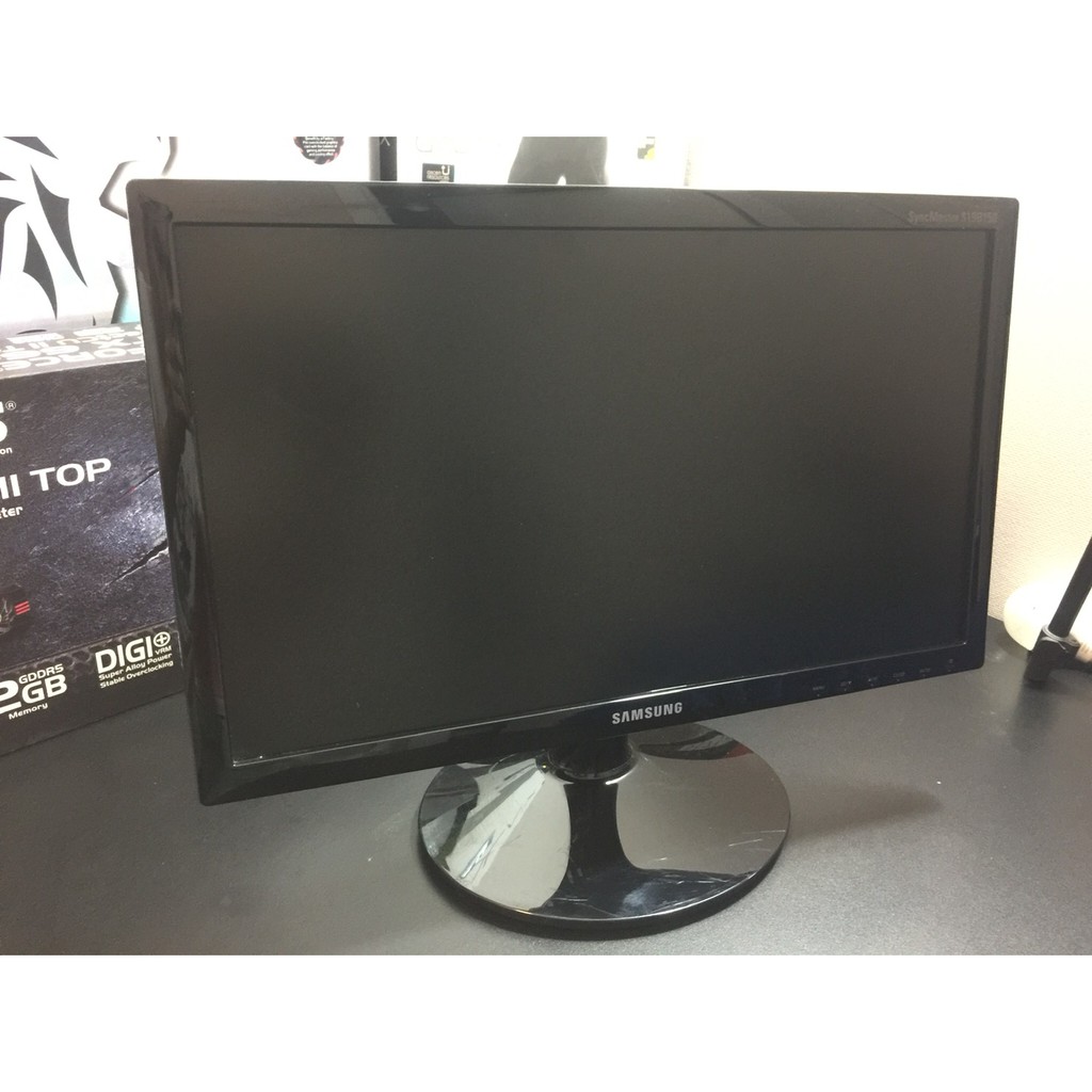 จอ Monitor Samsung LCD 19 นิ้ว Samsung สภาพ 90% พร้อมสายอ่ะแดฟตอร์ ...