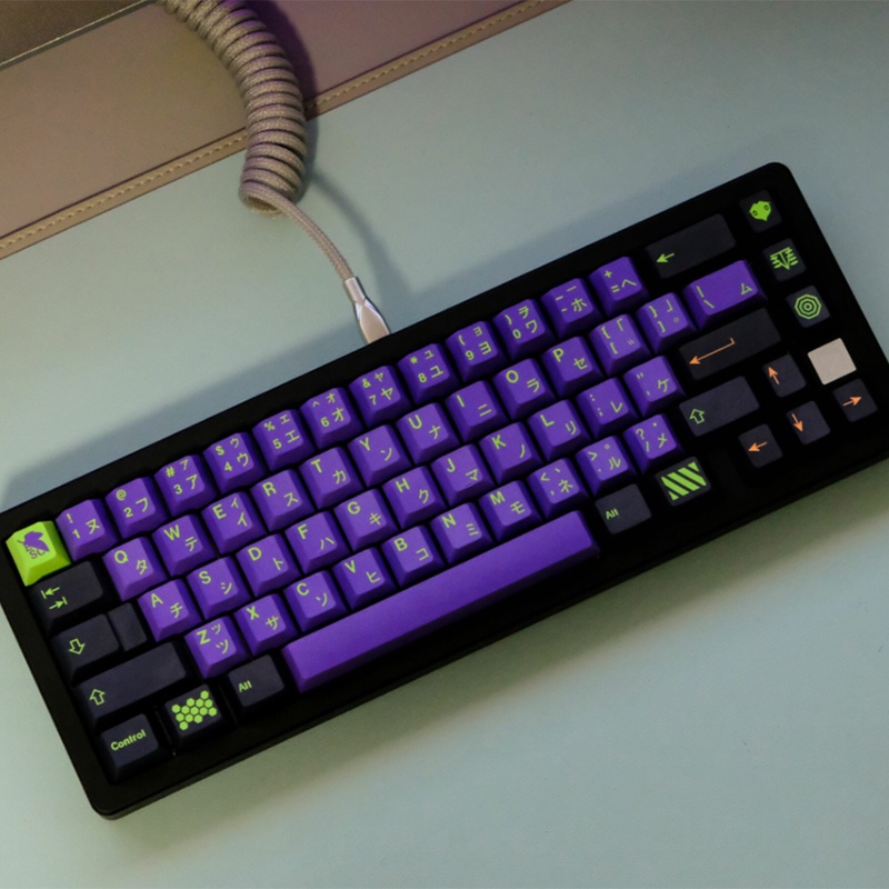 แป้นพิมพ์คอมพิวเตอร์ 120 Keysset Gmk Mecha-01 Keycaps Pbt Dye ...