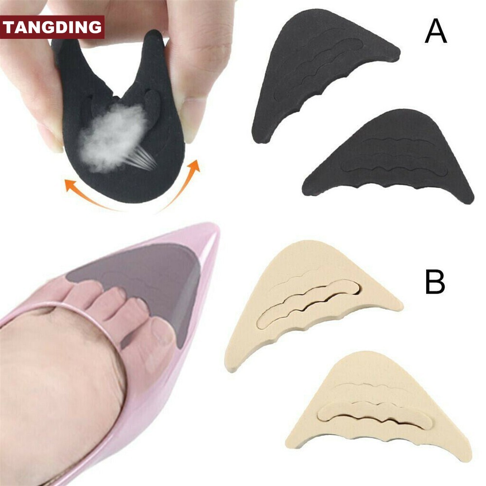 【COD Tangding】Women High Heel Half Forefoot Insert Toe Plug Cushion ...