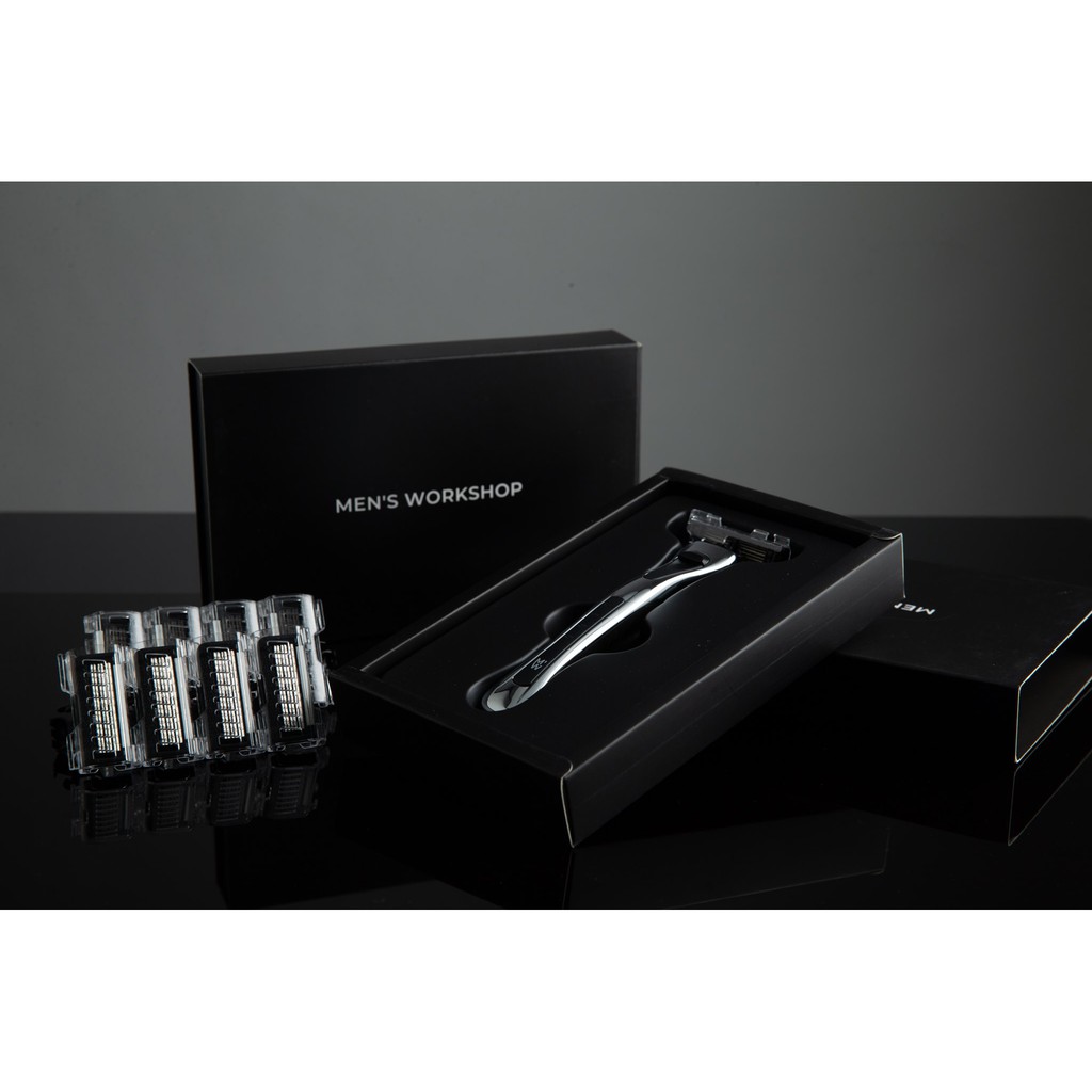 มีดโกนหนวด - Men's Workshop 6-Blade Razor หล่อกว่า | Shopee Thailand